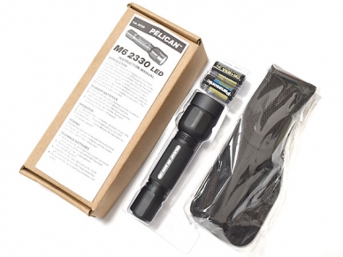 米軍放出品 Pelican ペリカン M6 2330 LED フラッシュライト 収納ポーチ付き | ミリタリー琉球
