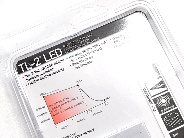 米軍実物 官給品 STREAMLIGHT TL-2 LED フラッシュライト ストリームライト 2018-2019年 | ミリタリー琉球