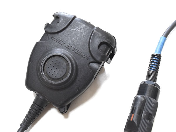 米軍実物 PELTOR PTT スイッチ アダプター 無線機 MBITR PRC-148/152 特殊部隊 | ミリタリー琉球